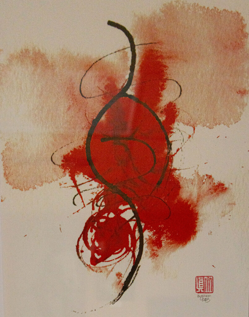 Abstract Artist Brenda Man-Fletcher Featured in November - Village ...